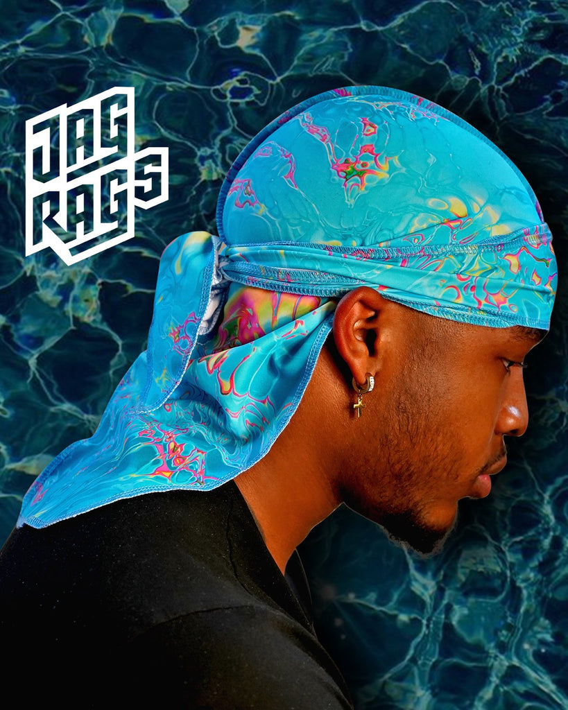 "Splash” Silky Du-rag /JagRag – shopjagrags