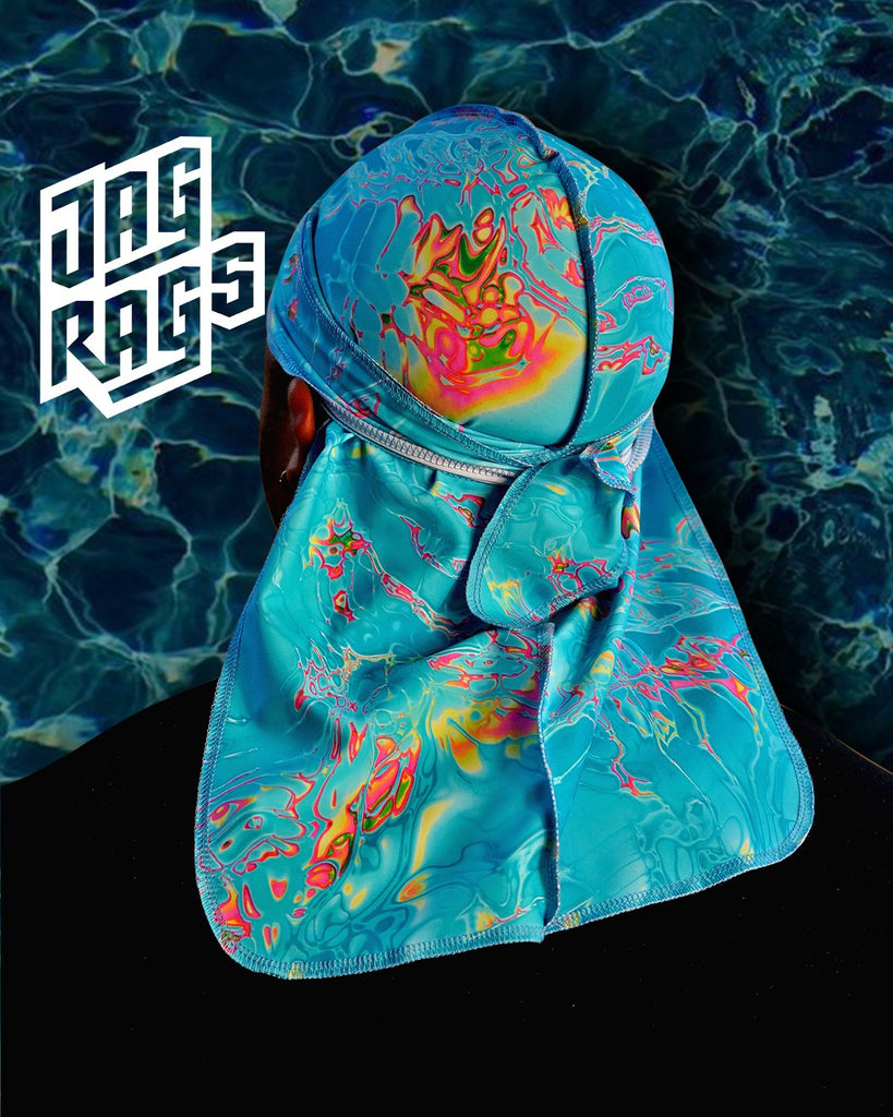 "Splash” Silky Du-rag /JagRag – shopjagrags