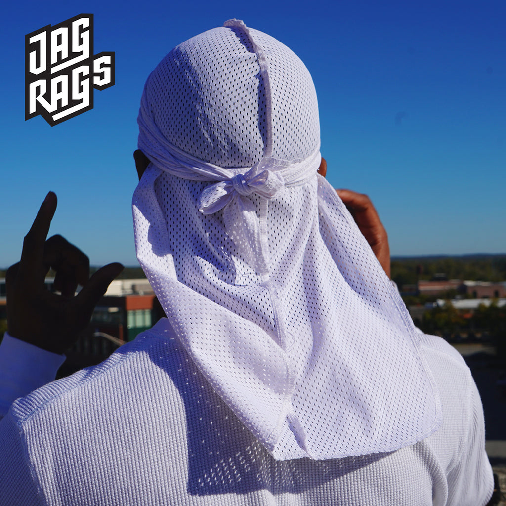 Athletic White JagRag - The Best Durag Material – shopjagrags