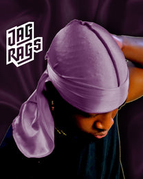 "Lavender" Stretchy Silk JagRag - Designer Durags For Sale – shopjagrags