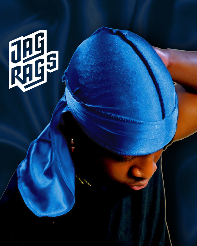 "Turquoise" Stretchy Silk JagRag - Designer Durags For Sale – shopjagrags