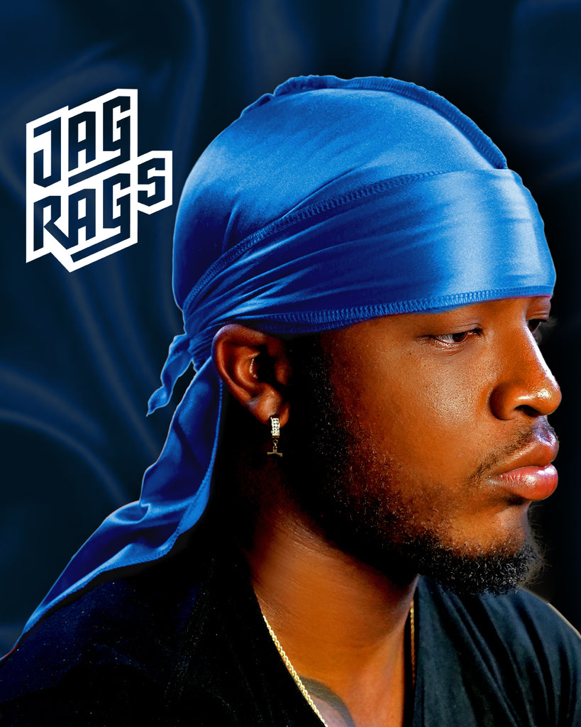 "Turquoise" Stretchy Silk JagRag - Designer Durags For Sale – shopjagrags