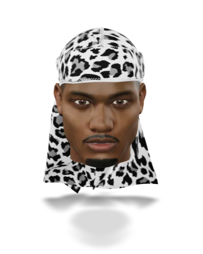 Ultra Wave “Snow Leopard” Super Satin Silky Durag Premium SuperStitched ...